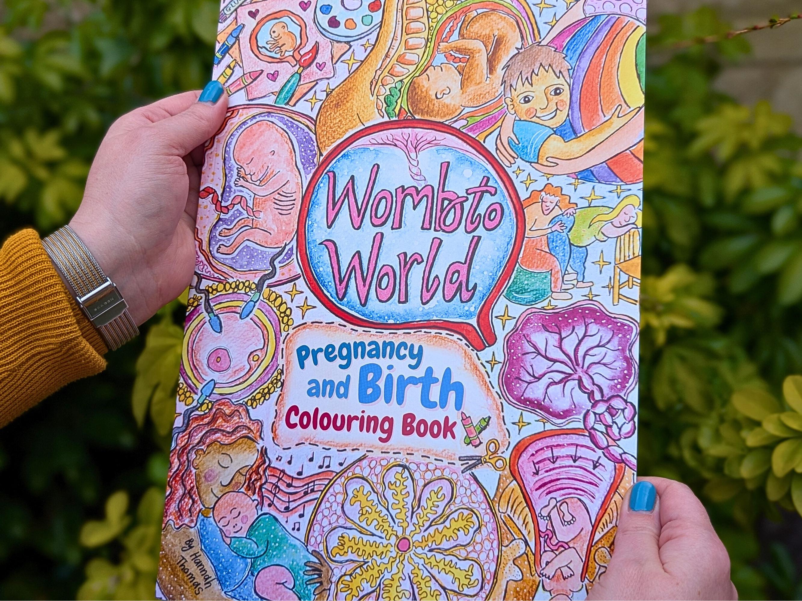 Pregnancy Colouring Book | Birth Affirmations and Preparation by Womb ...